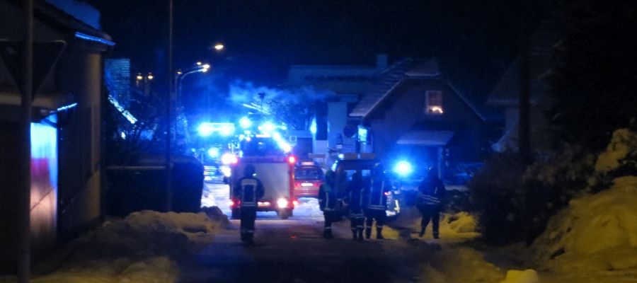Einsatz 08/2021: Gebäudebrand in Mehren - Freiwillige Feuerwehr Daun